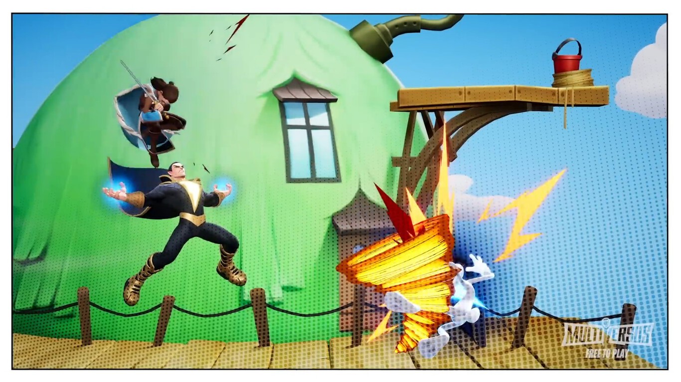 Black Adam consolida el empeño de MultiVersus por ser mucho más que el ...