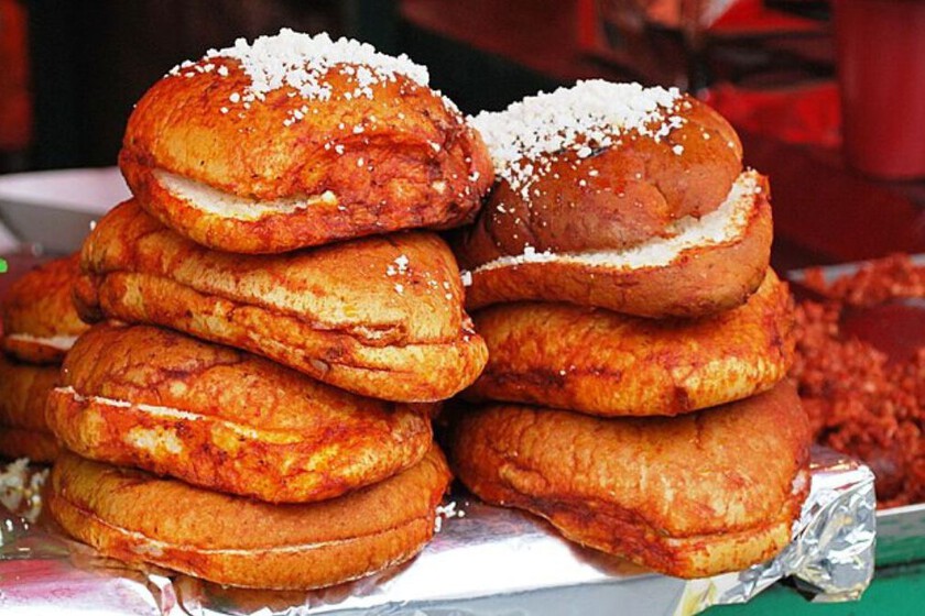 Cómo hacer 1 kilo de relleno tradicional para pambazos con papa y ...
