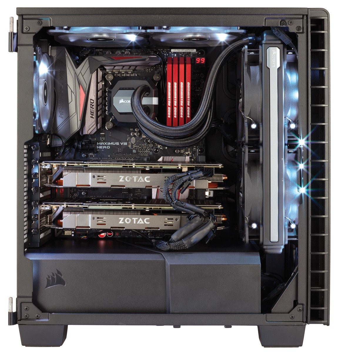 Corsair Carbide 400Q y 400C son gabinetes con altas prestaciones por 99 ...