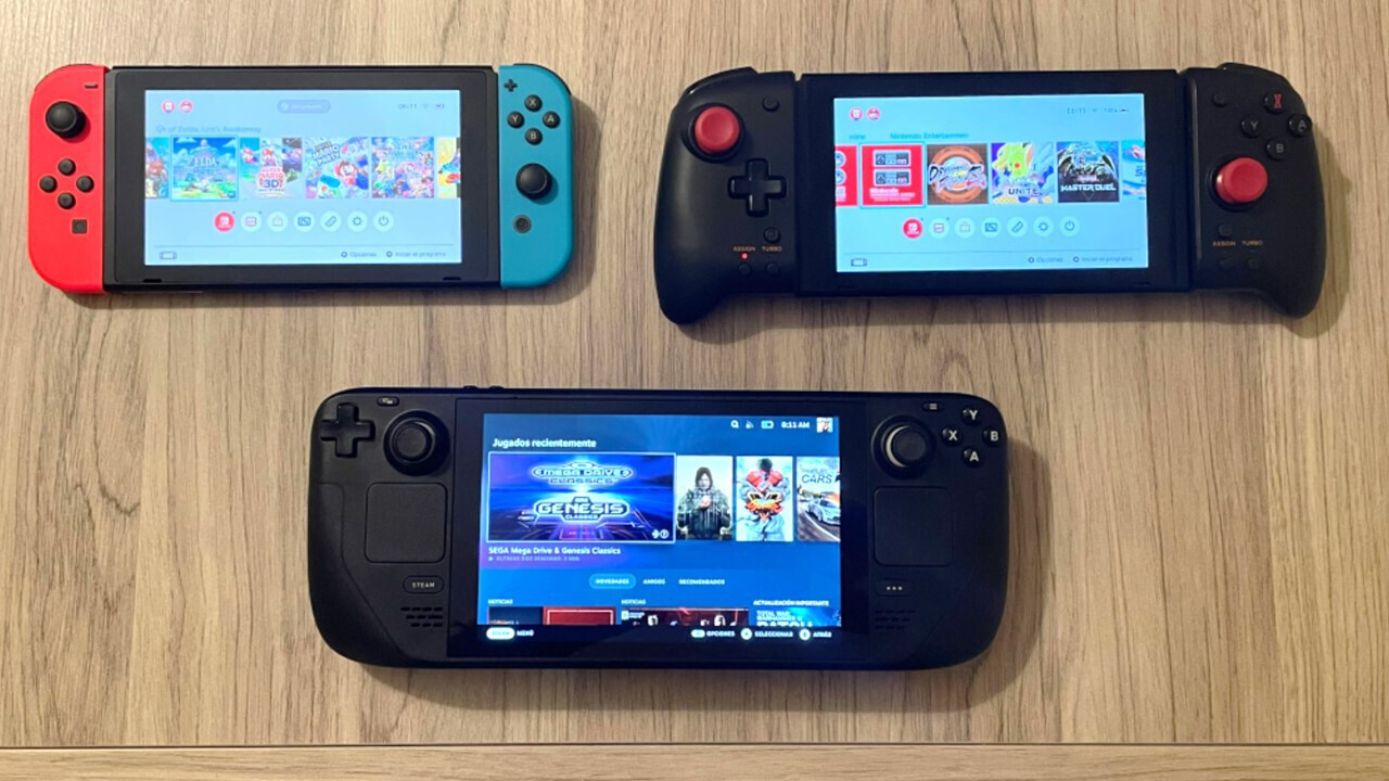 Steam Deck vs. Nintendo Switch. Diferencias y similitudes. ¿cuál es la ...