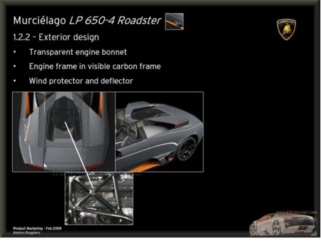 Lamborghini Murciélago LP650-4 Roadster