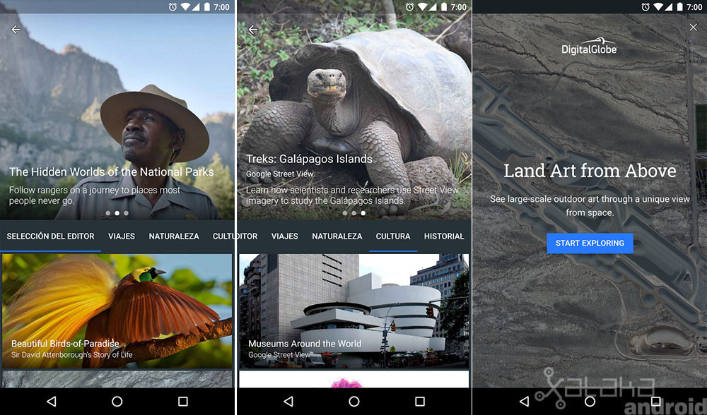 13 cosas que podrás hacer con el nuevo Google Earth para Android