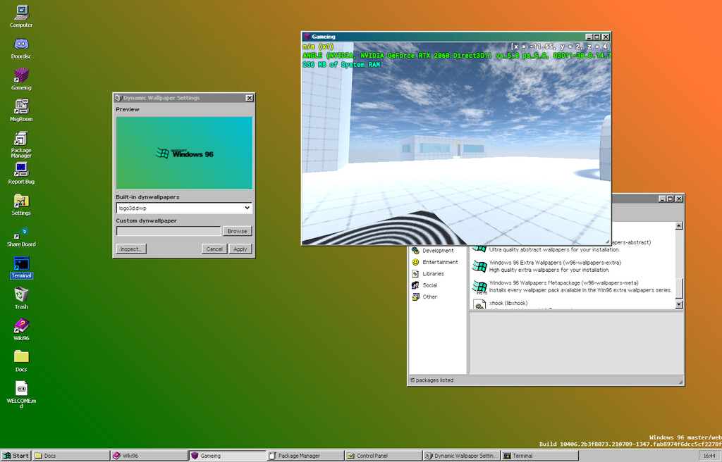 Windows 96 es una web parodia de Windows que busca ser más útil y ...