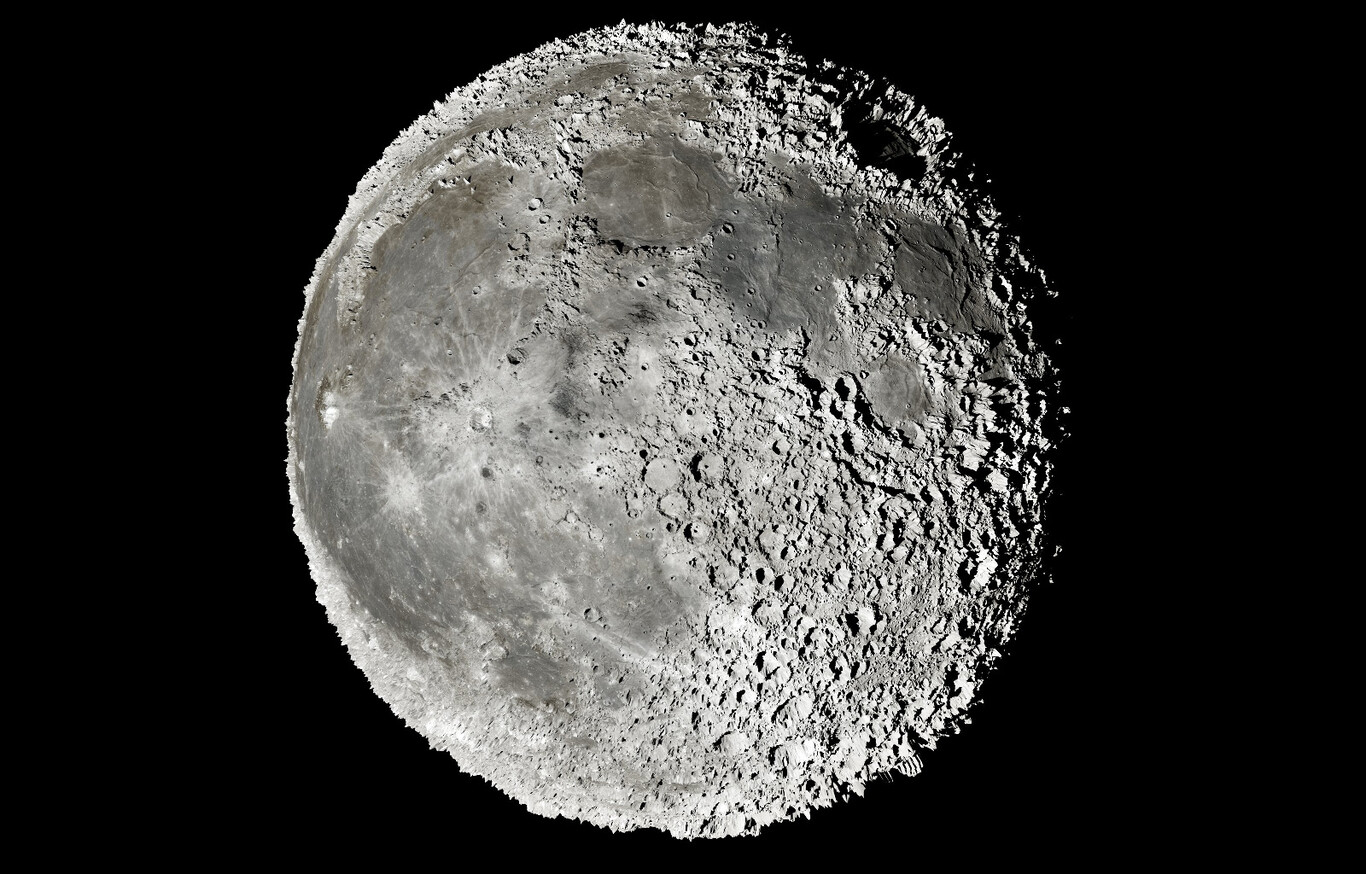 Así se hizo la intrigante imagen “Our Moon Enhanced” que muestra ...
