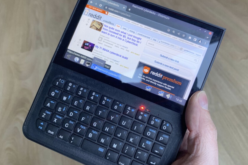 Decktility es el miniPC basado en Raspberry Pi que recuerda a los tiempos dorados de las PDA de Palm