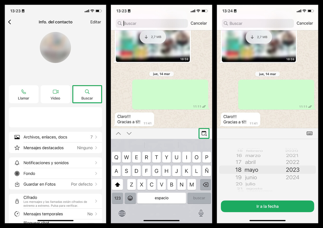 Buscar mensajes en WhatsApp es mucho mejor desde que existe este botón