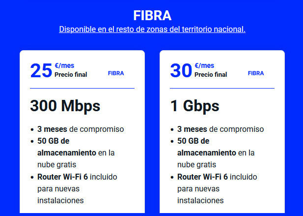 Movistar ha desplomado el precio de su fibra para competir con Digi ...