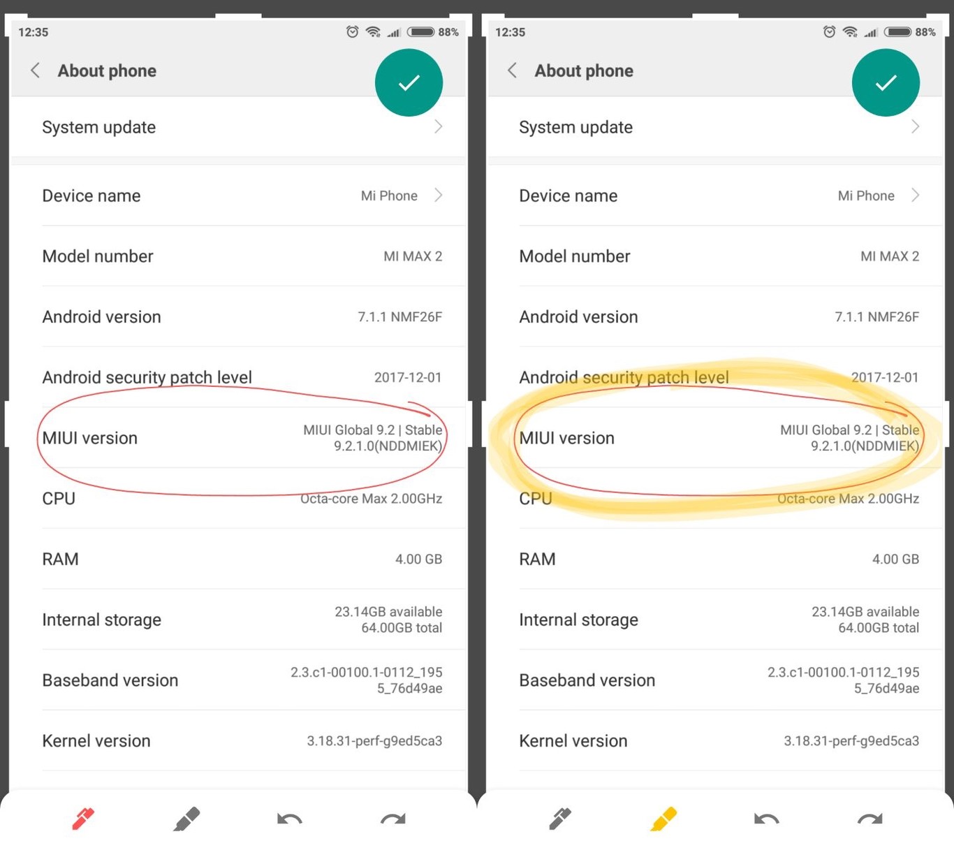 Markup: cómo instalar el nuevo editor de capturas de pantalla de Android P en tu móvil