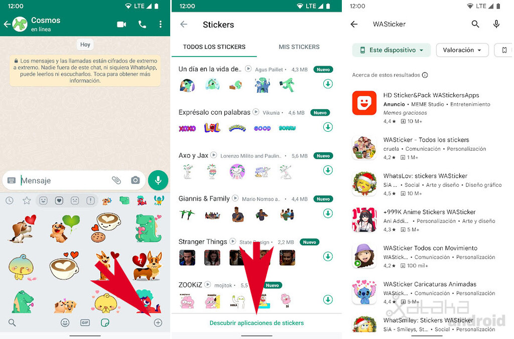 Cómo descargar los mejores stickers de Navidad en WhatsApp para ...