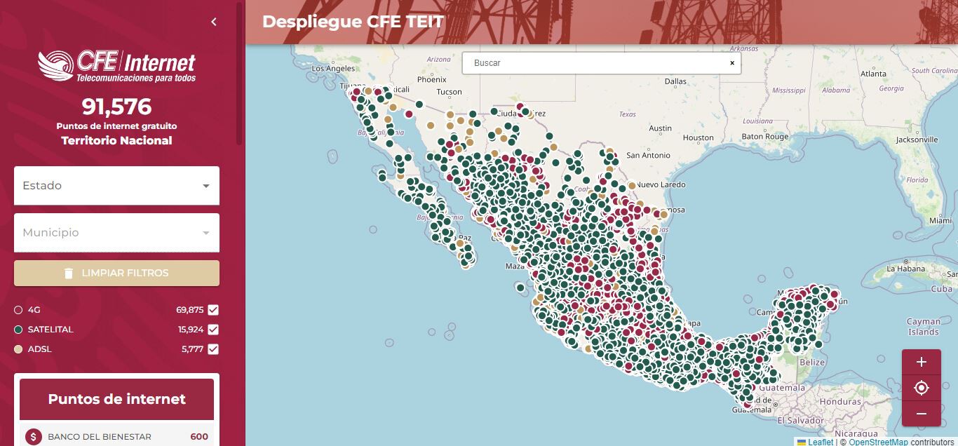 Internet gratis CFE TEIT México: así te puedes conectar desde tu ...
