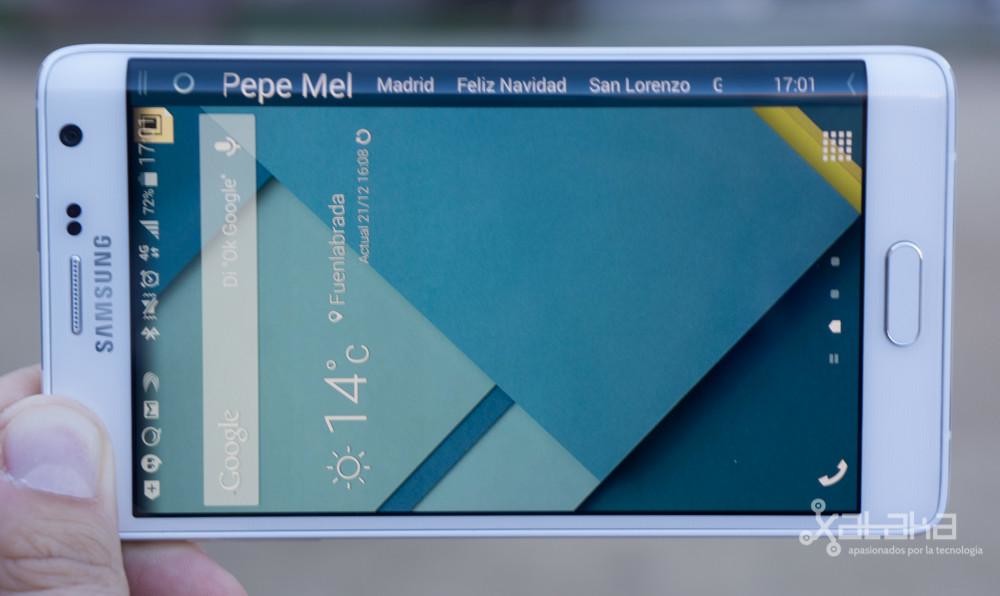 Samsung Galaxy Note Edge, análisis