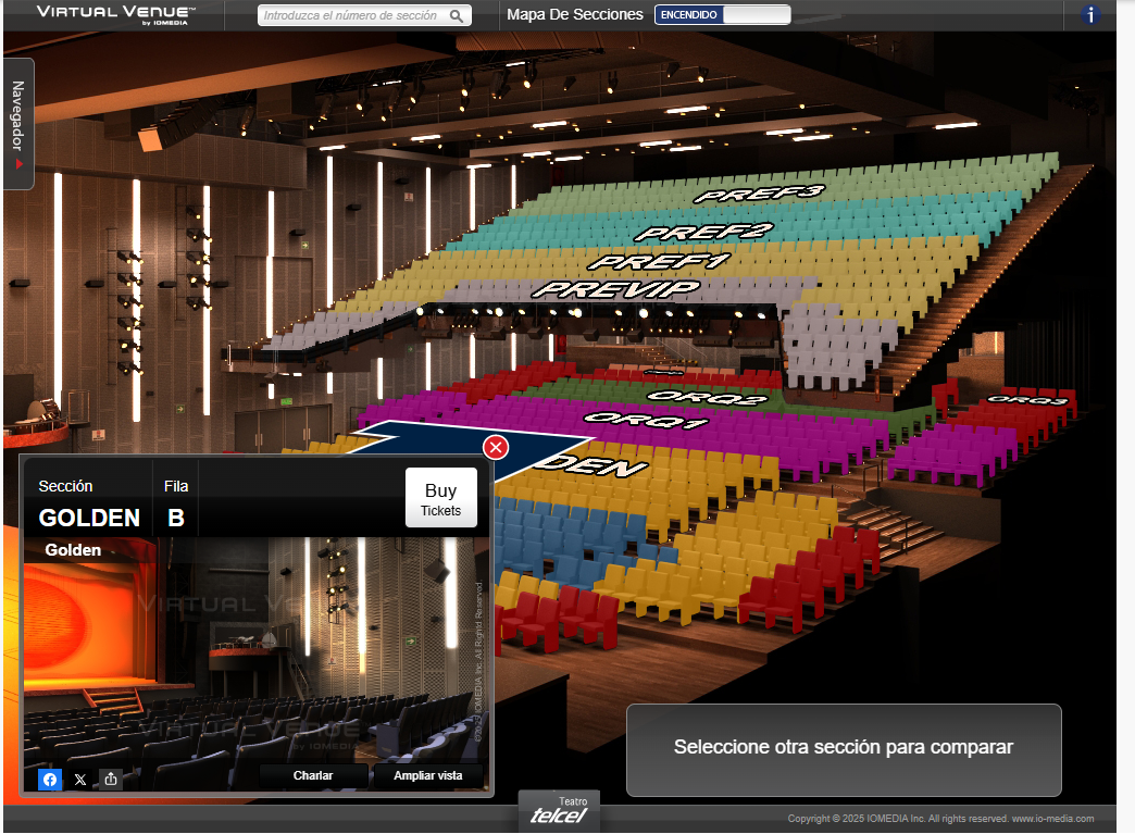Ticketmaster ahora te deja ver en 3D tus asientos antes de comprarlos ...