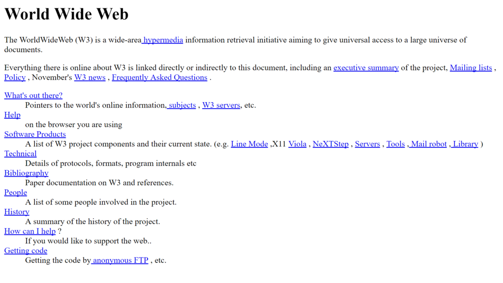 25 años de la apertura al mundo de la World Wide Web: así fueron sus ...