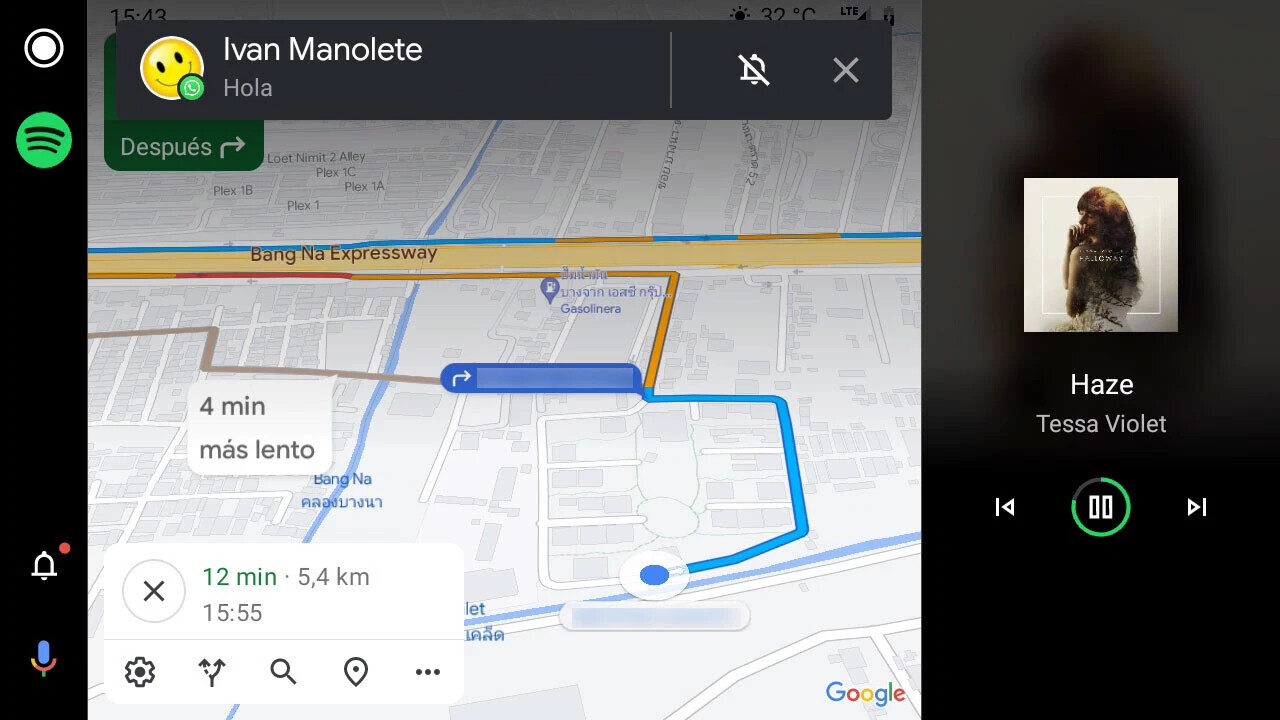 Cómo usar WhatsApp con Android Auto en el coche