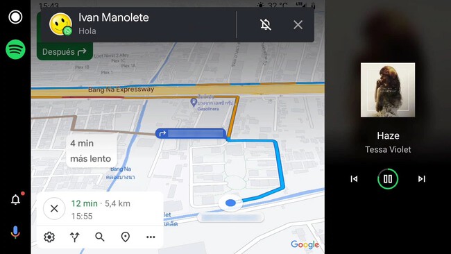 Cómo usar WhatsApp con Android Auto en el coche