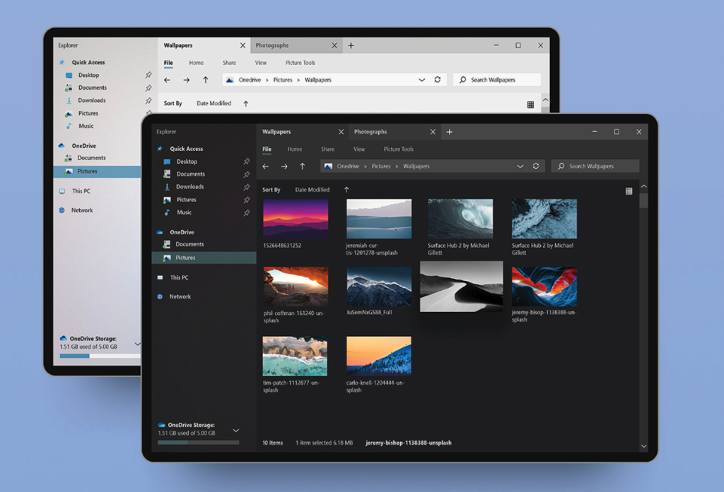 Este diseñador imagina la transformación del Explorador de Windows que ...