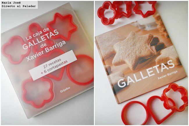 La caja de galletas de Xavier Barriga. Libro de recetas