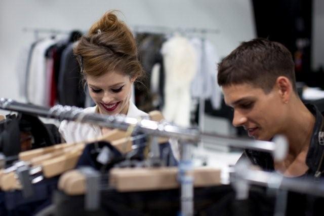 El fotomatón de Diesel es de Steven Meisel con Coco Rocha y Mirte Maas ...