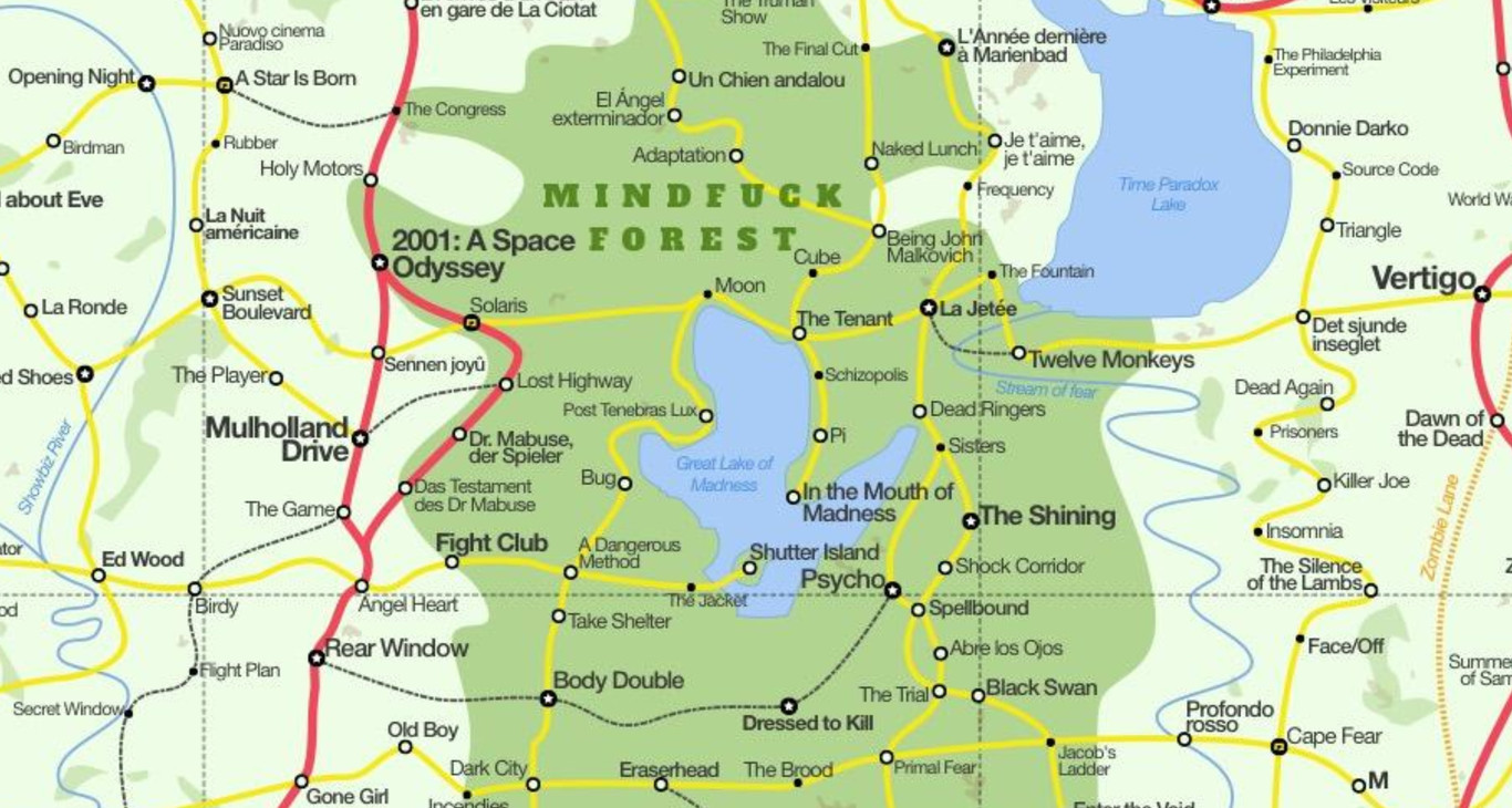 Movieland: el mapa cinéfilo definitivo con más de 1.800 películas y un ...