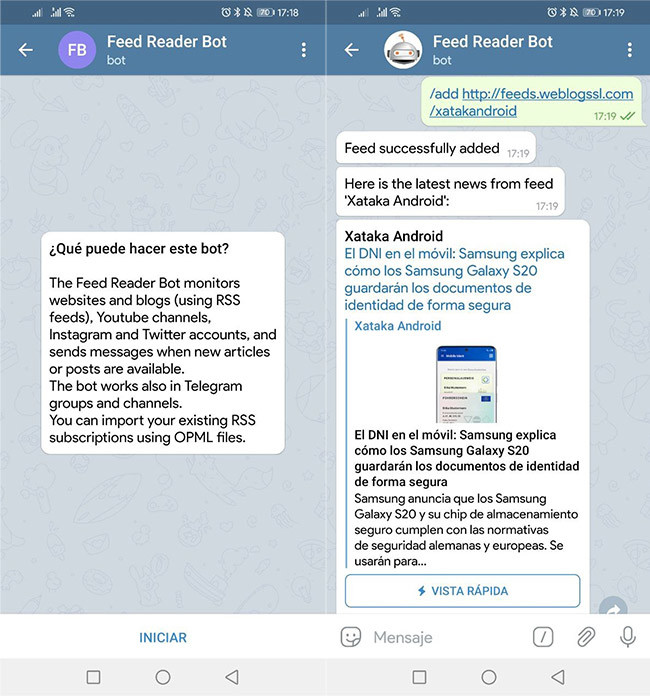 25 bots de Telegram recomendados para sacar todo el partido a la app