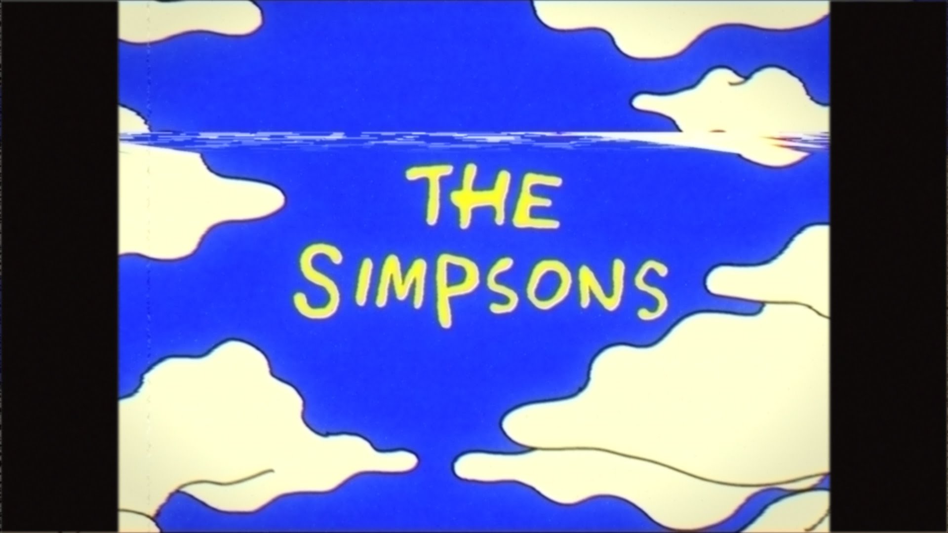 Una "extraña" intro de 'Los Simpson' en calidad VHS, la imagen de la semana