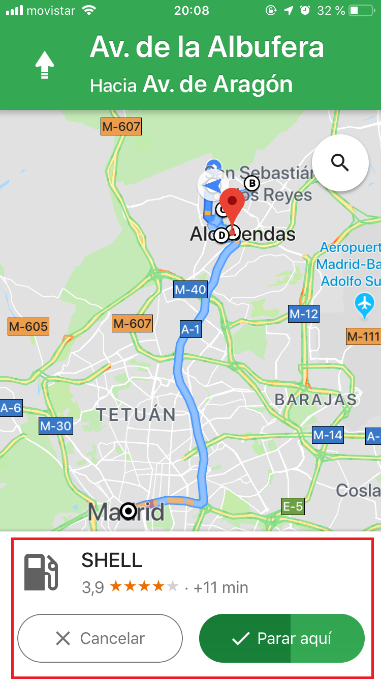 Cómo crear una ruta con varias paradas en Google Maps