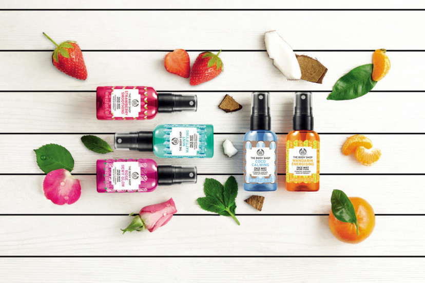 Refresca y trata tu rostro con los nuevos 'face mist' de The Body Shop