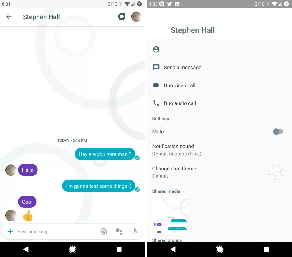 Novedades en Google Allo: integración con las llamadas de Google Duo y ...