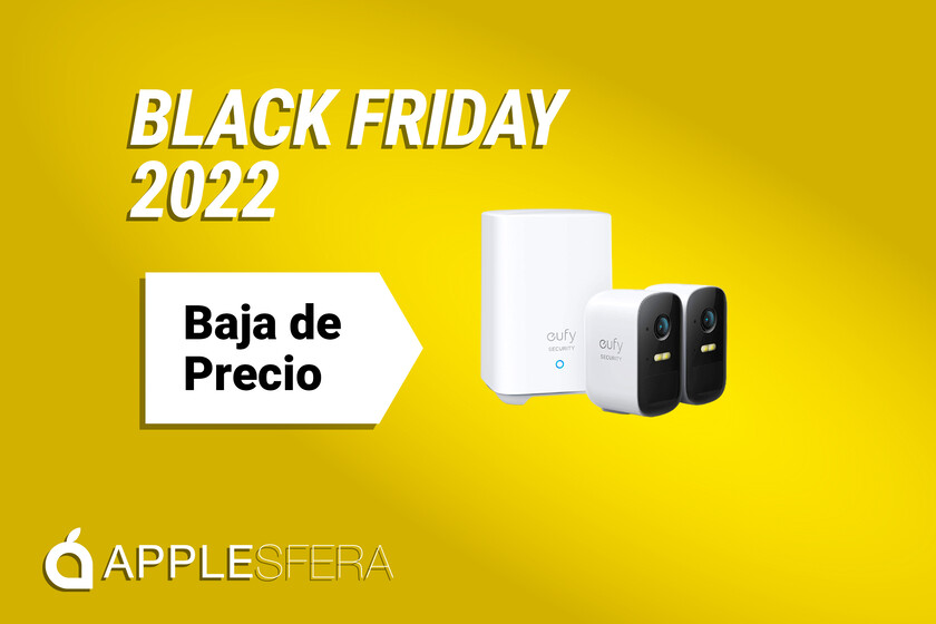Black Friday 2022: cámara eufyCam 2C rebajadas a 159,99 euros en Amazon