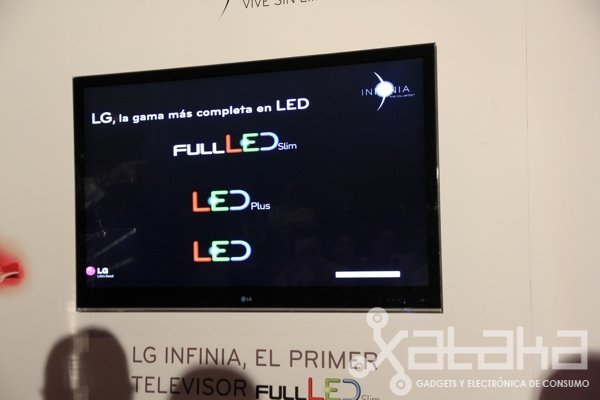 LG nos enseña sus nuevos Infinia con 3D y sistema LED mejorado
