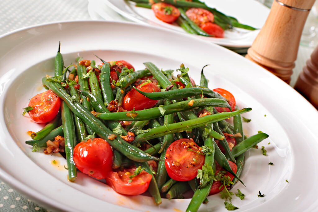 Recetas con ejotes: cómo hacer Ejotes al horno con papas, la guarnición ...