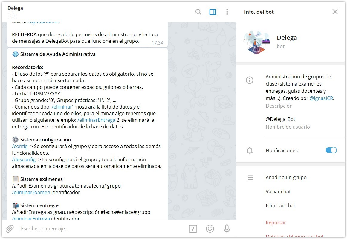 Nueve útiles bots de Telegram creados por desarrolladores españoles