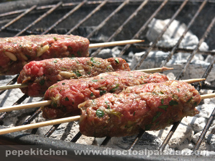 Kefta de ternera. Receta