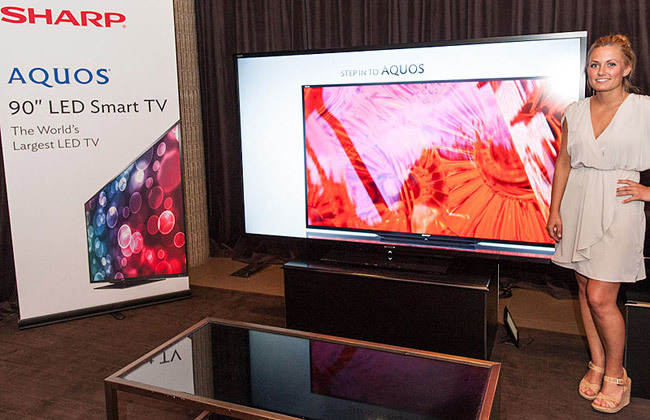 ¿Te sobra espacio y dinero? Pues ahí tienes la nueva tele de 90 ...