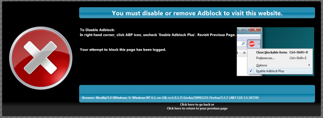Adblock o no Adblock, ésa es la cuestión