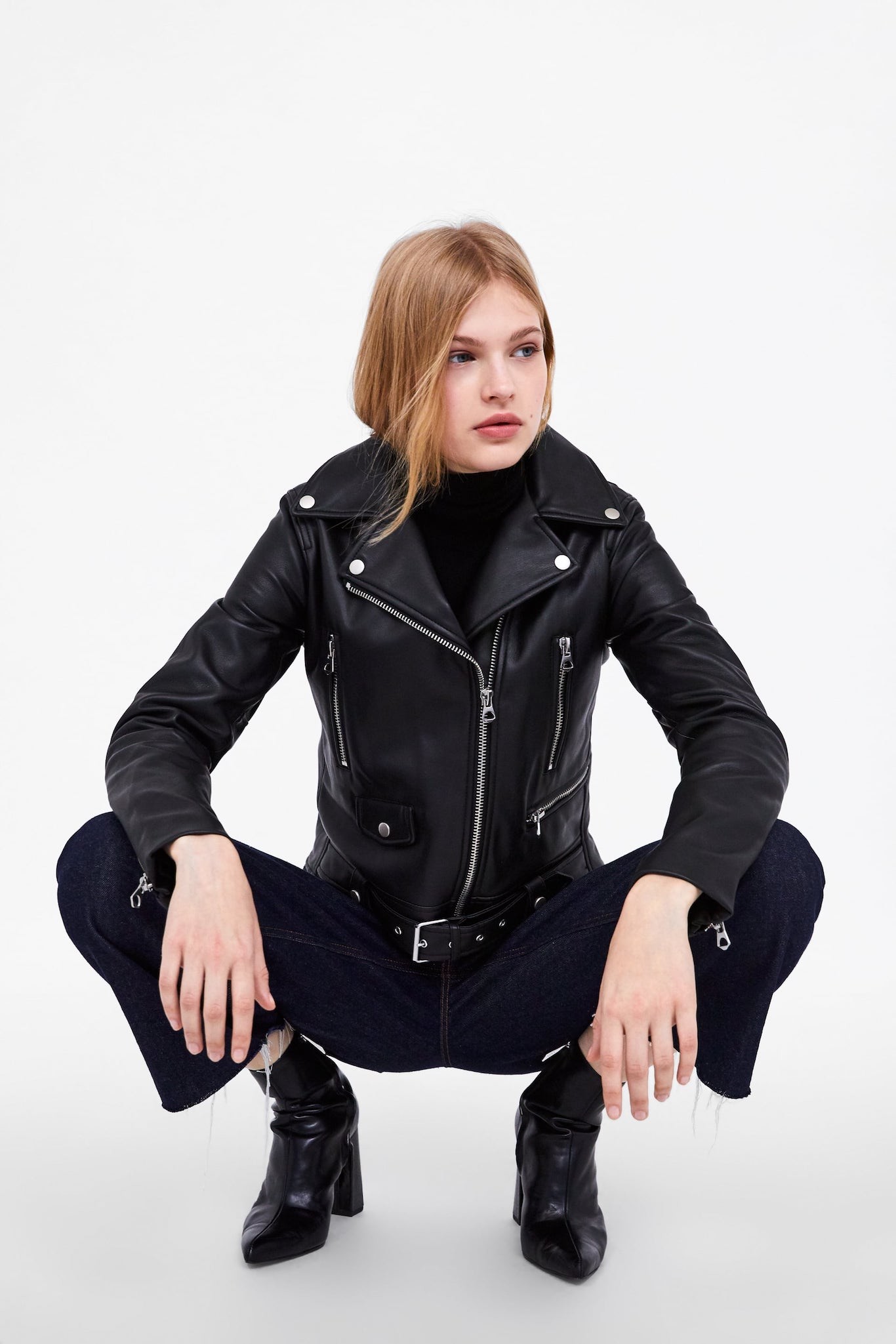 18 cazadoras de cuero negro que podrás ponerte las 24 horas del día