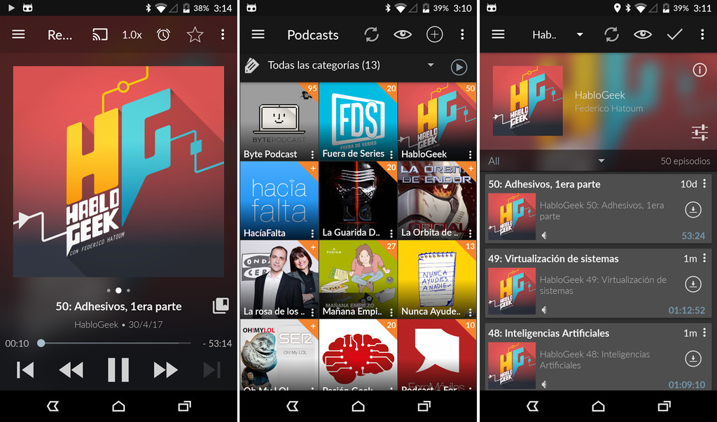 Las 9 mejores aplicaciones para escuchar podcasts en Android