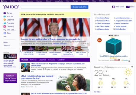 La compra de Yahoo: así ha sido la evolución visual de este histórico de Internet