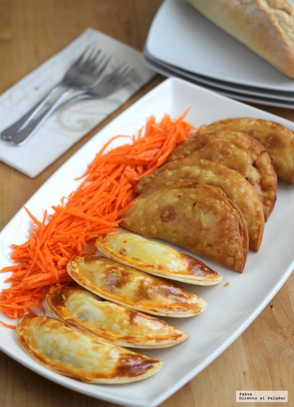 Receta de empanadillas de carne, ¿fritas o al horno?