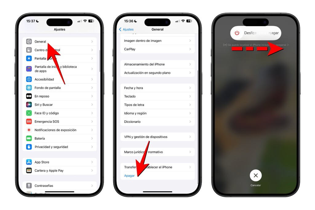 Cómo apagar el iPhone: cinco formas distintas de conseguirlo