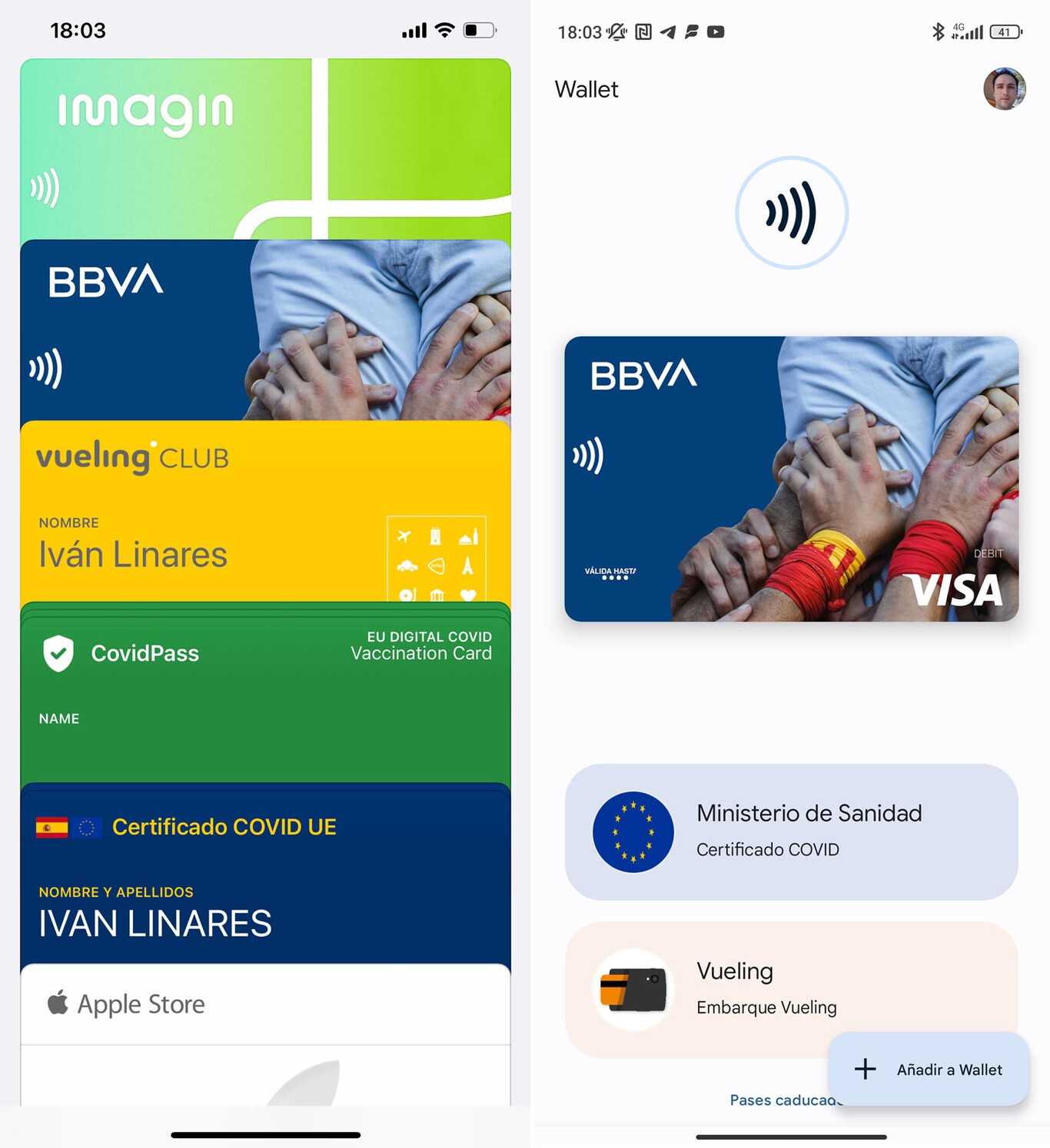 Google Wallet contra Apple Pay, duelo de carteras digitales: parecidos ...