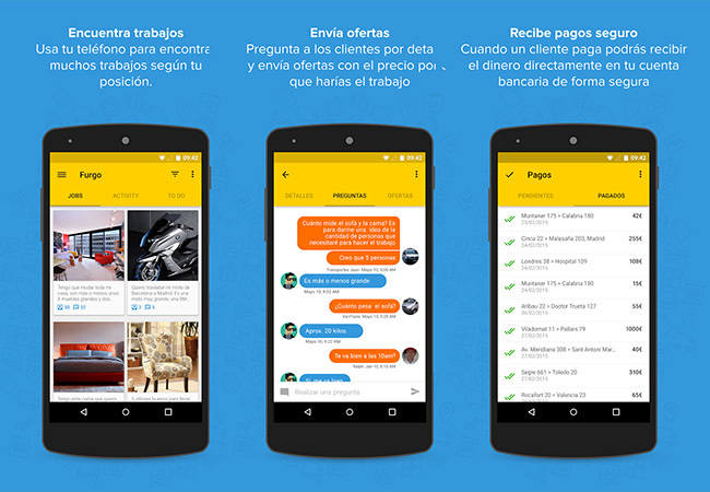 ¿Transportar cualquier cosa? Furgo para Android intermedia por el mejor ...