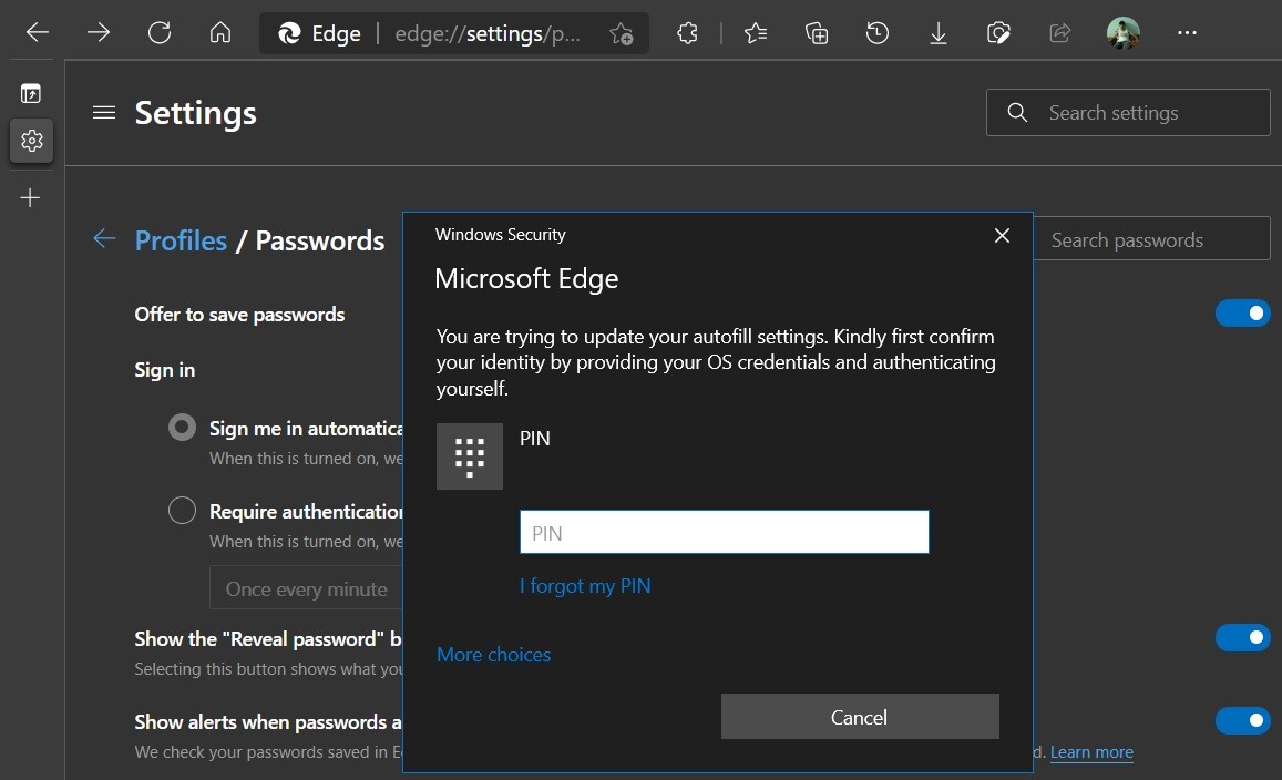 Edge se beneficia de Windows Hello: así funciona el nuevo sistema para ...