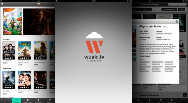 Wuaki.tv conquista la tablet de Apple y la Xbox 360