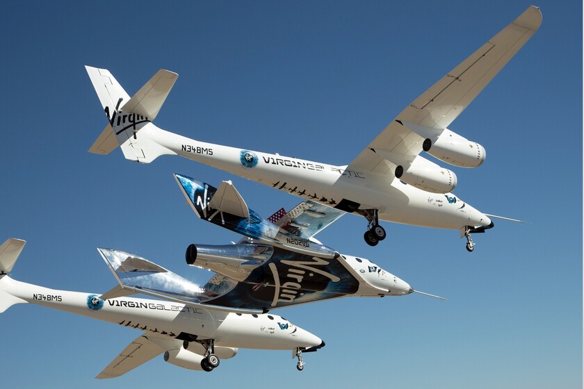 VSS Unity de Virgin Galactic completa con éxito su vuelo espacial: el ...