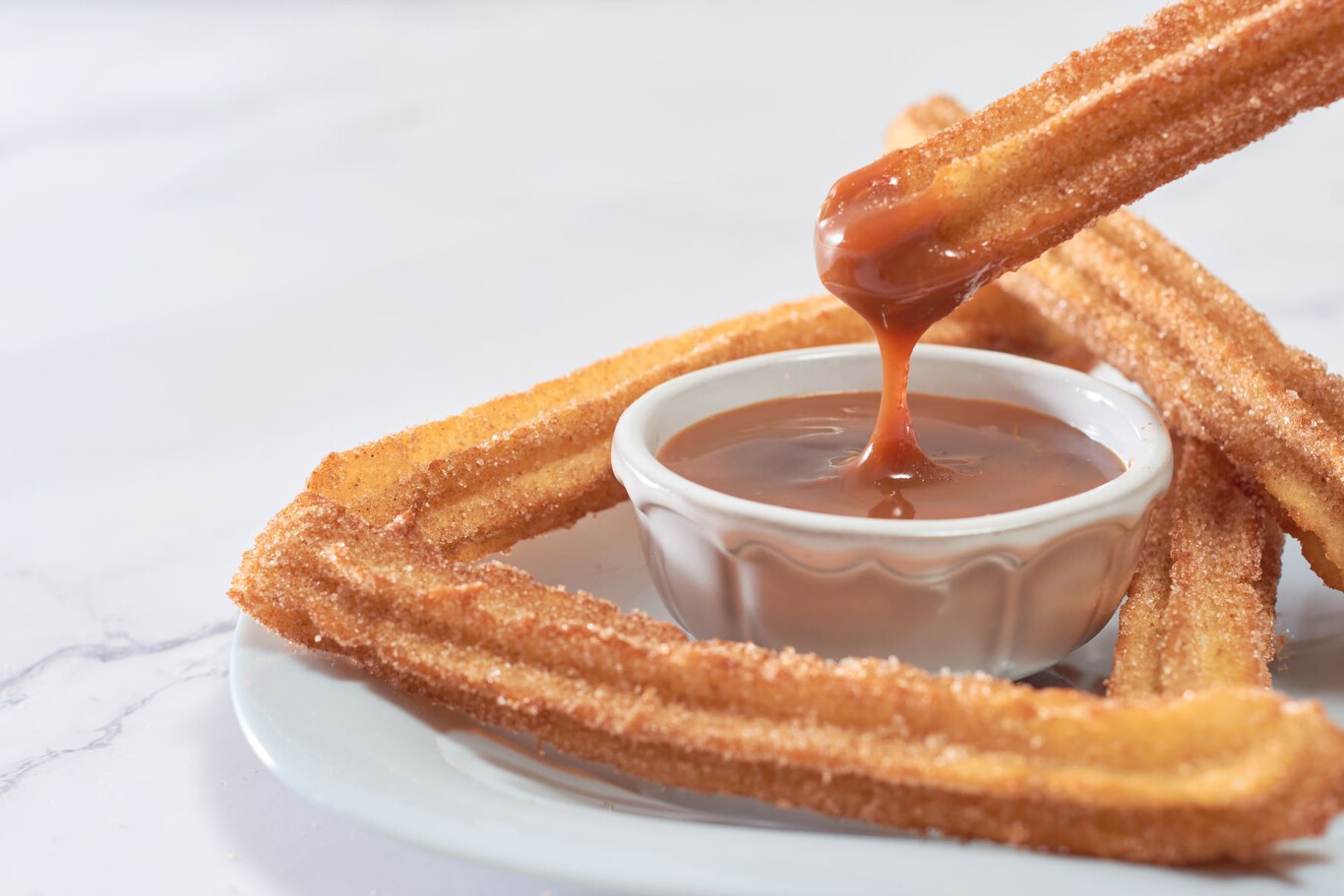 Recetas de churros: cómo hacer churros con azúcar tradicionales