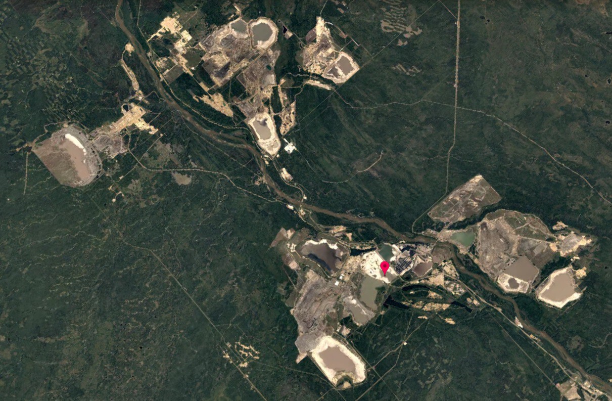 La expansión de una mina y de su entorno a lo largo de 30 años ...