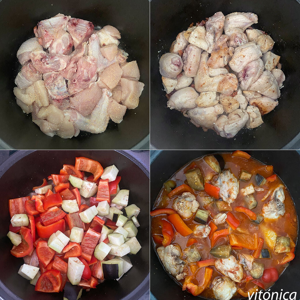 Pollo en salsa de tomate y verduras: receta saludable para volver a la ...