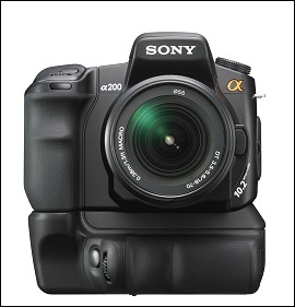 Nueva réflex de Sony: Alpha A200