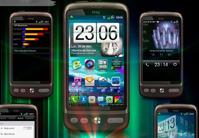 Cinco ROMs para disfrutar de Gingerbread en el HTC Desire